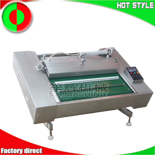 Continuous meat fish vacuum packaging machine food sealing machine ...