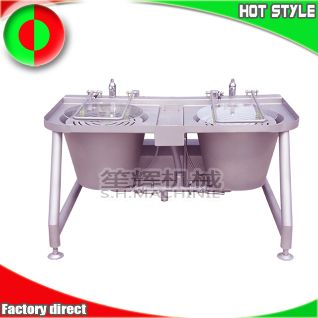 Double tanks bubble ozone vegetable washing machine quotation - Buy ...