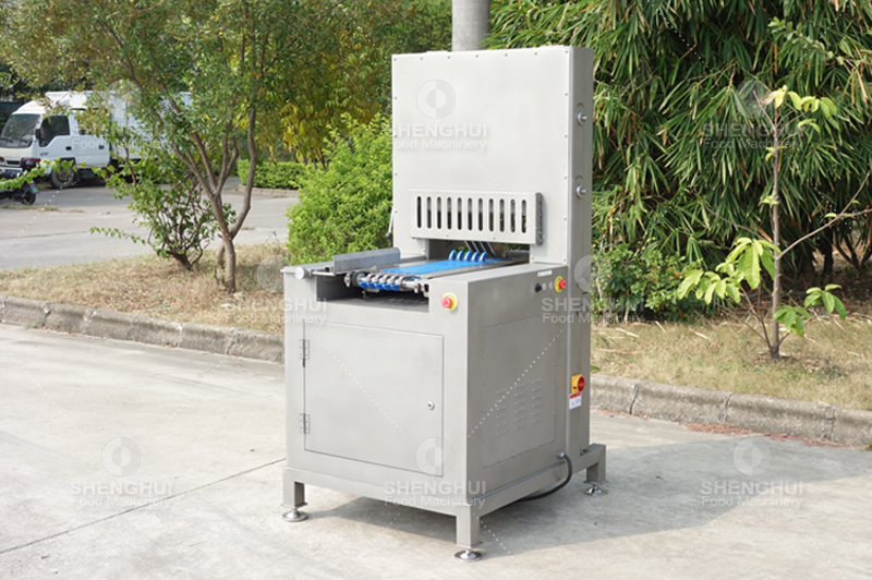 Continuous automatic five-section bone sawing machine meat processing ...