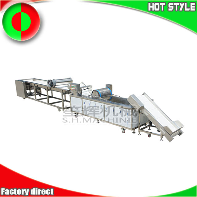 Automatic blueberry fruit cleaning and grading production line machine ...
